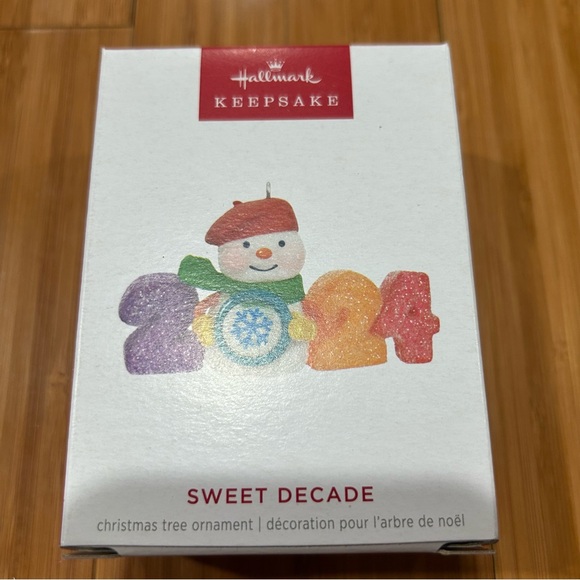 Hallmark | Holiday | 224 Hallmark Keepsake Ornament Sweet Decade 5 In ...